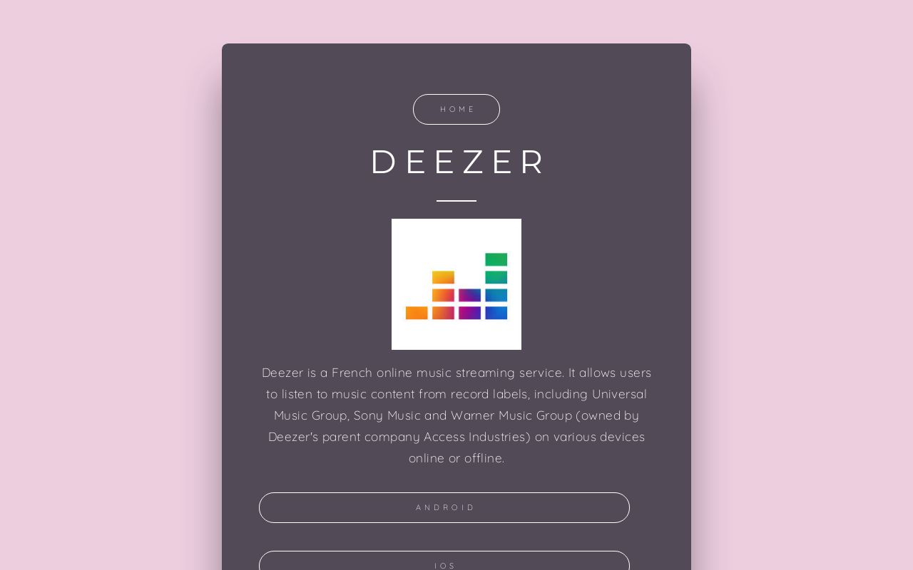 DEEZER TUTORIAL
